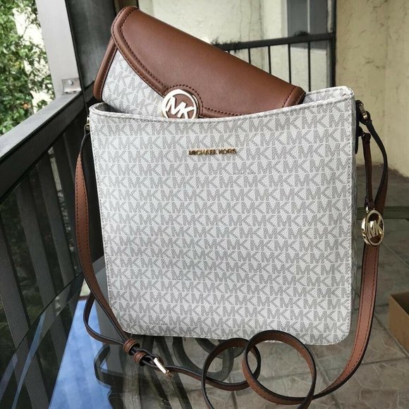 Bags | Leather Vanilla Baglong Wallet | Poshmark